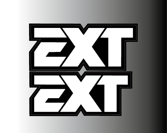 EXT Fork/Shock Decals – Full Throttle Designs